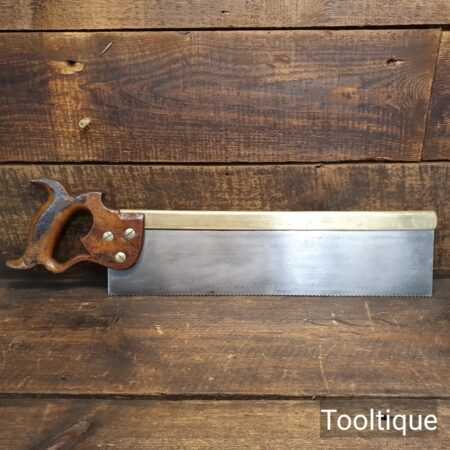 Vintage Henry Disston Philadelphia 14” Brass Back Saw 11 TPI – Fully ...