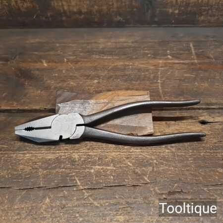 Vintage 8” Sheffield Made General Purpose Cast Steel Pliers – Good ...