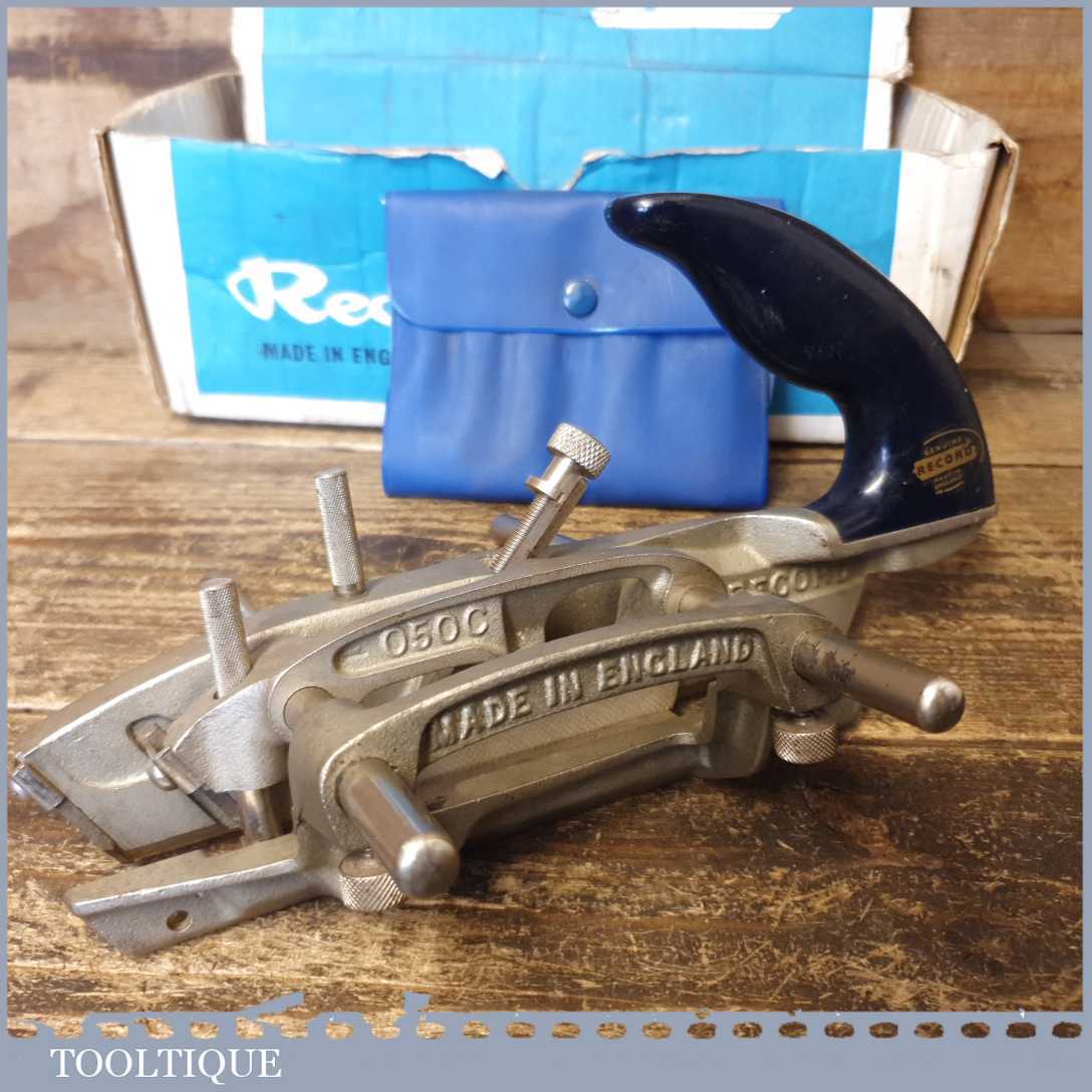 Vintage Boxed Record No: 050C Combination Plough Plane – Fully ...