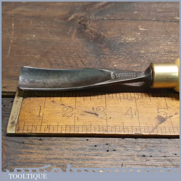 Vintage James Howarth 1” Curved Wood Carving Gouge Chisel – Sharpened ...
