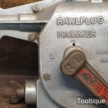 Vintage Rawlplug Mechanical Hammer Drill In Original Condition | Tooltique
